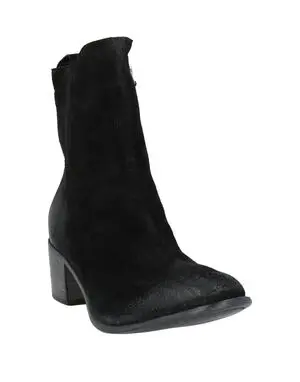 Moma Suede Ankle Boots - Black