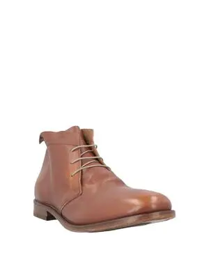 Moma Ankle Boots In Calfskin - Brown