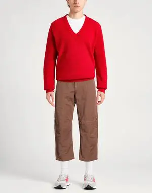TOD'S Canvas Cotton-linen Casual Pants