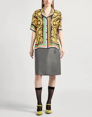 Versace Signature Printed Twill Shirt