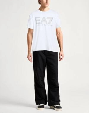 EA7 T-shirt Size Cotton, Elastane - White
