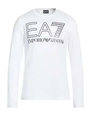 EA7 T-shirt Size Cotton - White