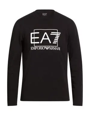 EA7 T-shirt Size Cotton, Elastane - Black
