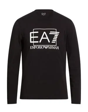 EA7 T-shirt Size Cotton, Elastane - Black