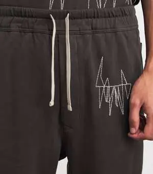Rick Owens X Moncler Cotton Sweatpants