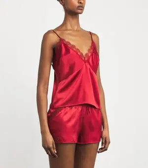 Kiki De Montparnasse Lace-trimmed Cami Top