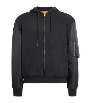 MAISON MARGIELA Padded Hooded Bomber Jacket