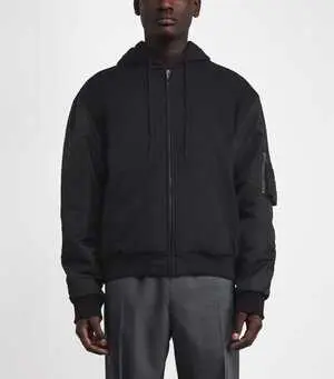 MAISON MARGIELA Padded Hooded Bomber Jacket