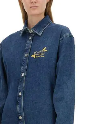 Moschino Shirt Dress - Denim