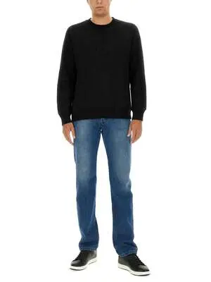 Paul Smith Cotton Sweatshirt - Black