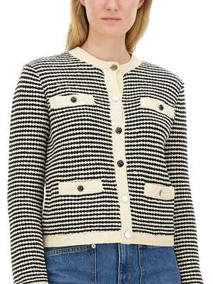 Tory Burch Kendra Cardigan - Blue