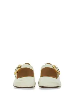 Chloé Polly Ballerina - Ivory