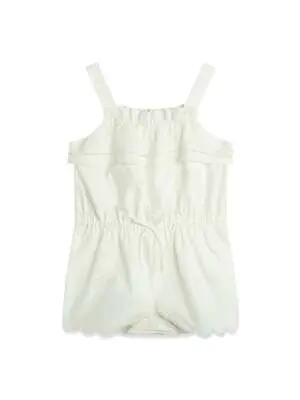 Chloé Short Jumpsuit - White