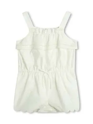 Chloé Short Jumpsuit - White