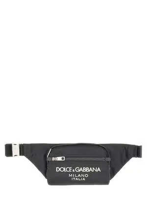 Dolce & Gabbana Small Fabric Pouch - Black