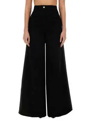 Nina Ricci Flared Cotton Pants