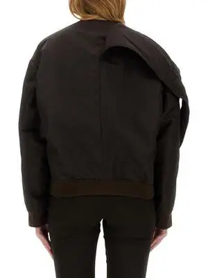 COURREGES Bow Neck Bomber Jacket