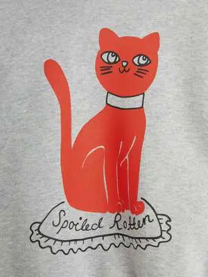 MINI RODINI Printed Sweatshirt - Grey