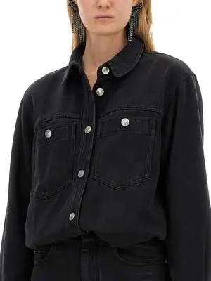 Isabel Marant Talbot Shirt - Black