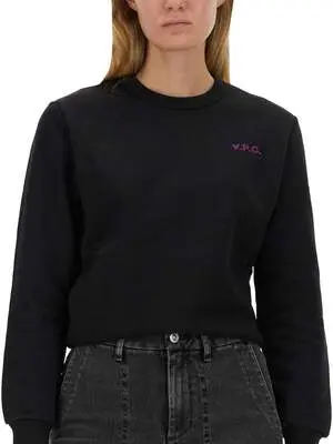 A.p.c. Logo Sweatshirt - Black