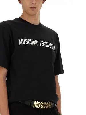 Moschino T Shirt With Logo