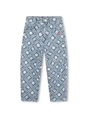 Kenzo Printed Jean Pants
