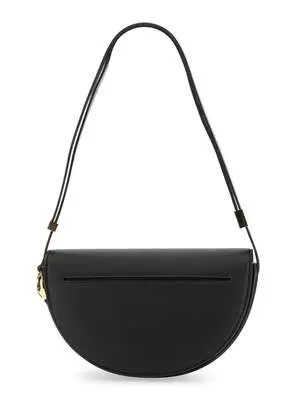 PATOU Leather Shoulder Bag - Black