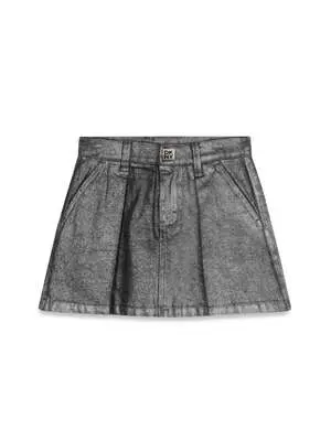 Dkny Denim Mini Skirt