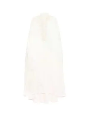 SHATHA ESSA Sequin-embellished Maxi Dress - Neutrals