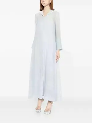 SHATHA ESSA Bead-embroidered Maxi Dress