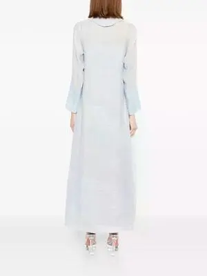 SHATHA ESSA Bead-embroidered Maxi Dress