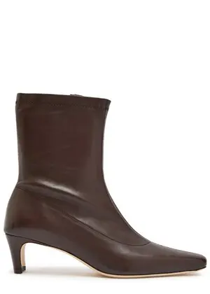Staud leather ankle booties