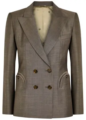 BLAZÉ MILANO Wool-blend Double-breasted Blazer