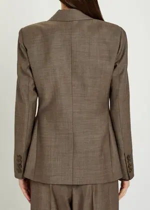 BLAZÉ MILANO Wool-blend Double-breasted Blazer