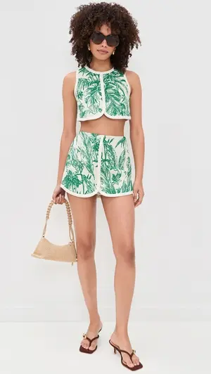 Alexis Rayen Skort - Verde Palm