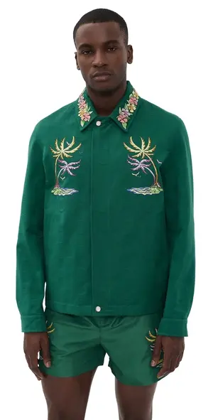 Embroidered Outerwear For Men