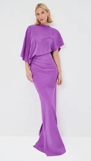 Christopher Esber Backless Draped Maxi Dress