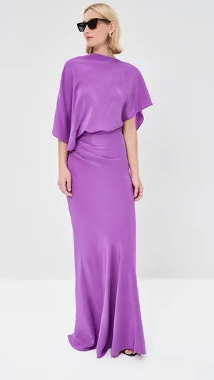 Christopher Esber Backless Draped Maxi Dress