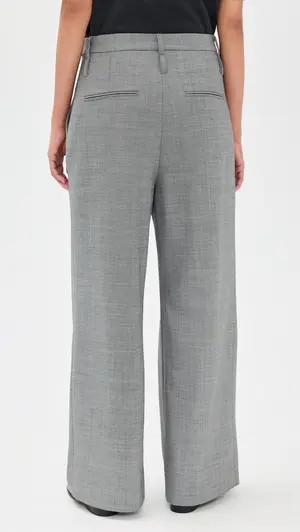 JAMIE HALLER Triple Pleat Trousers