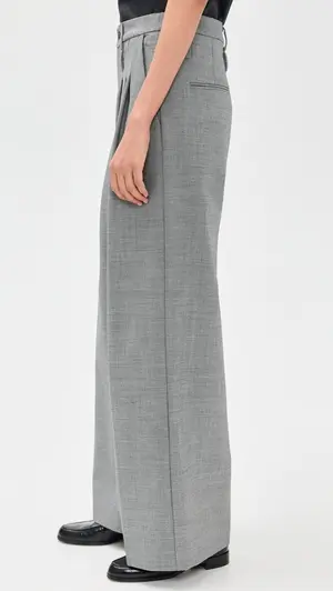 JAMIE HALLER Triple Pleat Trousers