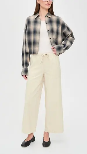 Z Supply Daycation Wide Leg Canvas Pants