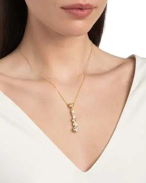 Alexis Bittar Asterales Bubble Pendant Necklace