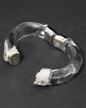 Alexis Bittar Lake Lucite Hinge Bracelet