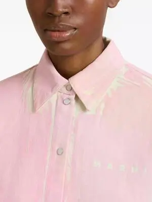 Marni Short-sleeved Denim Shirt