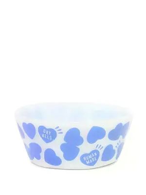 HUMAN MADE Heart Pattern Bowl - Blue