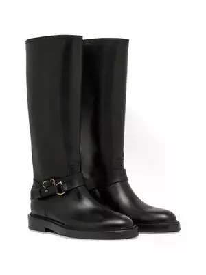 BUTTERO® Laydee Buckle-strap Knee-high Boots