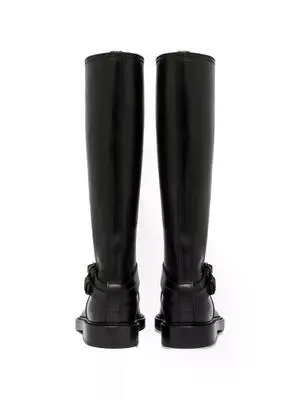 BUTTERO® Laydee Buckle-strap Knee-high Boots