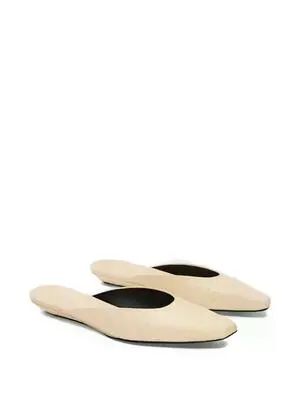 Loulou De Saison Leather Mules