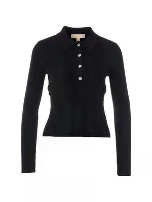 Michael Kors Long-sleeve Polo Shirt
