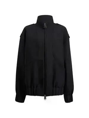 Khaite Sigi Zip High-neck Bomber Jacket